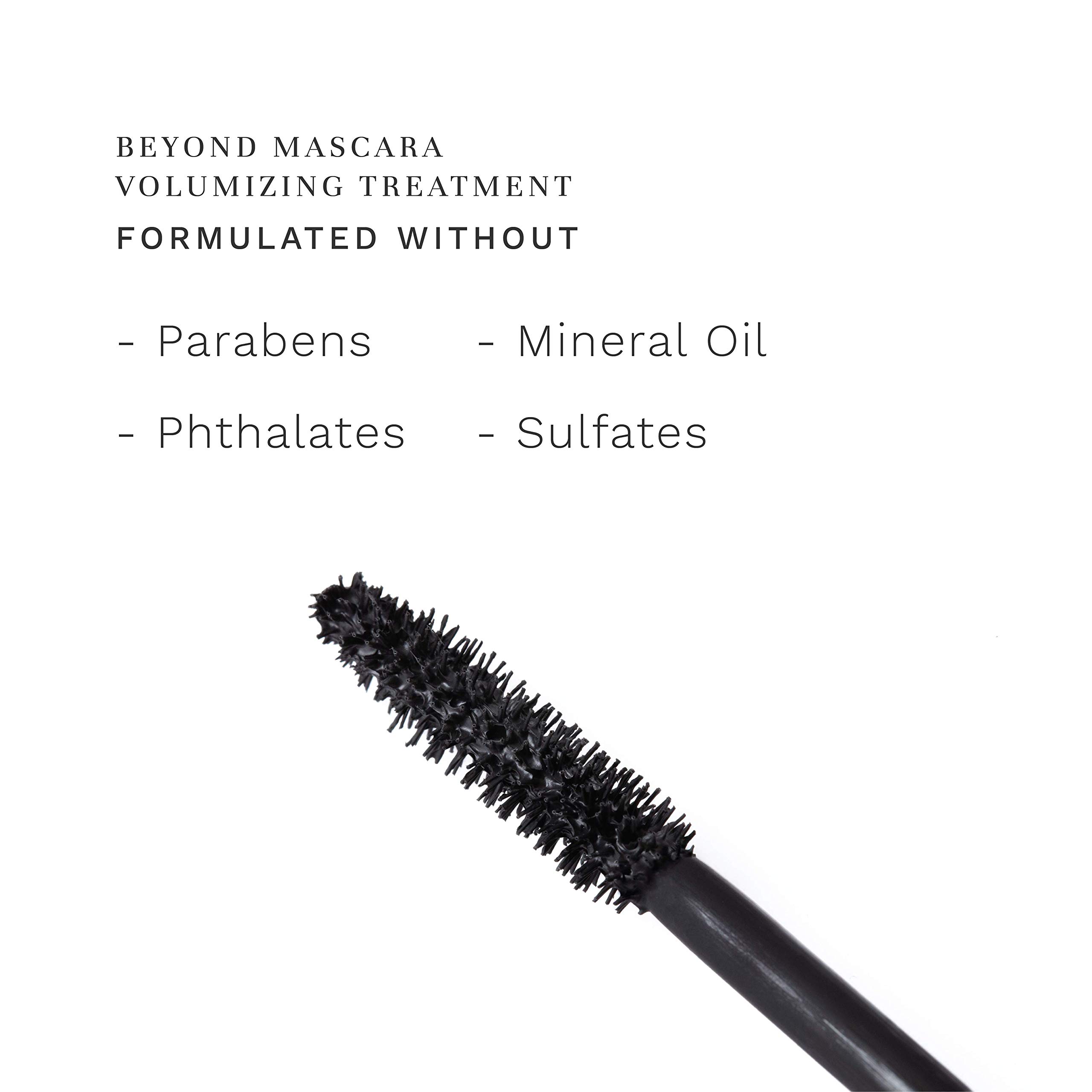 City Beauty Beyond Mascara - Volumizing Treatment - Nourish & Lengthen - Keratin & Biotin Promote Stronger, Thicker-Looking Eyelashes - Buildable & Smudge-Resistant - Cruelty-Free - Rich Black