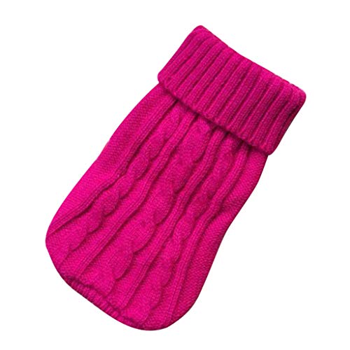 HonpraD Christmas Dog Shirts for Medium Dogs Coat Cat Puppy for Small Sweater Dogs Clothes Winter Jacket Pet Clothes Teacup Dog Dresses
