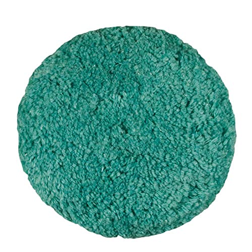 Presta GreenĀ BlendedĀ WoolĀ Light Cutting and Heavy PolishingĀ PadĀ -Ā 9āĀ Single-SidedĀ Hook & LoopĀ /Ā 1.5āĀ Thick Wool PileĀ /Ā RemovesĀ Oxidation and Light Sanding ScratchesĀ (890143)