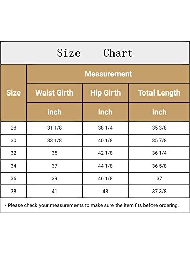 Lars Amadeus Brown Plaid Dress Pants for Men's Cropped Ankle Length Business Trousers 30