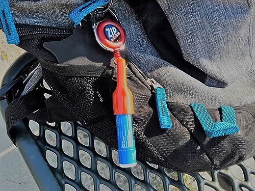 Clip-On Retractable ZIP Stick - Blue (Extends 32 Inches) Fits all Standard Stick-Type Lip Balms and Lip Gloss
