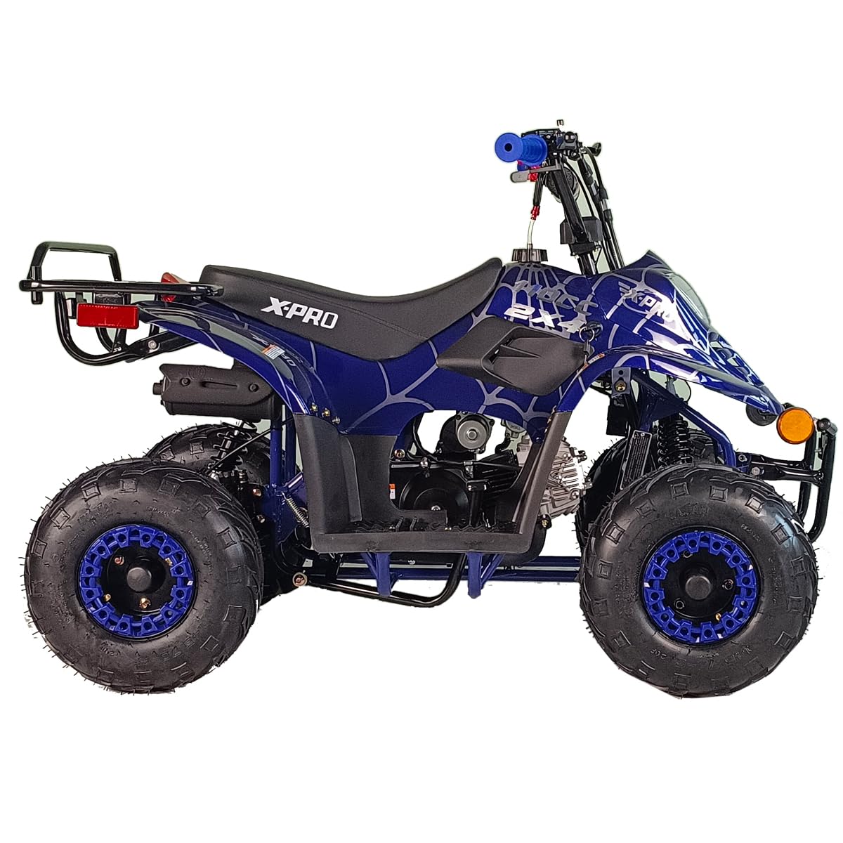 X-PRO 110cc ATV Quad ATVs Quads 110cc 4 Wheeler ATVs ATV 4 Wheelers,Spider Blue
