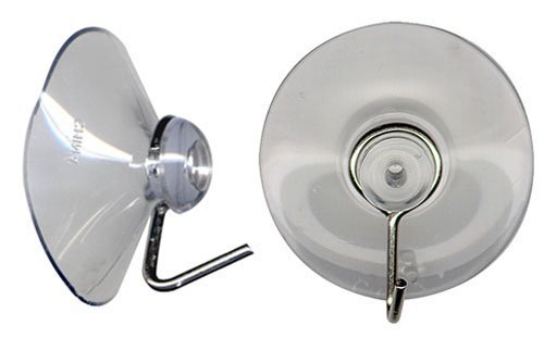 National Artcraft® 1-3/4" Suction Cup Hangers with Metal Hook (Pkg/10)
