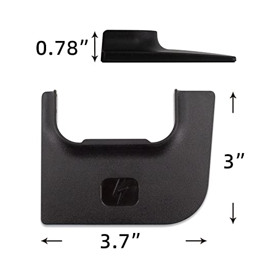 HamBear Airpods Mount for Tesla Model 3 Model Y 2021-2023 Wireless Charging Pad Car Center Console, Compatible with Airpods 2 3 Generation, Airpods Pro 1&2, Other Wireless Charging Earphones Case