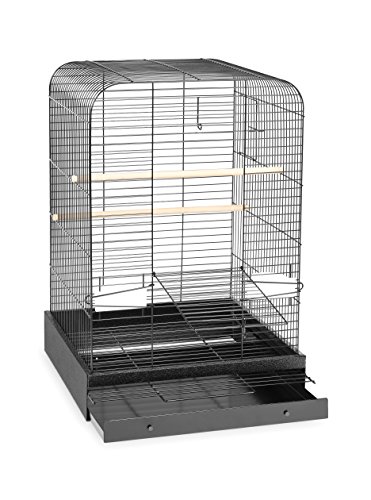 Prevue Hendryx 124BLK Pet Products Madison Bird Cage, Hammertone Black