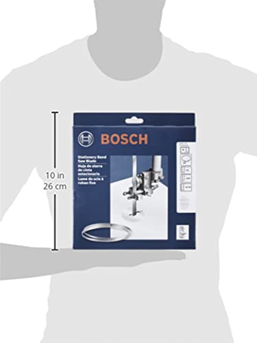BOSCH BS80-15S 80-Inch X 1/8-Inch X 15-Tpi Scroll Cutting Stationary Band Saw Blade