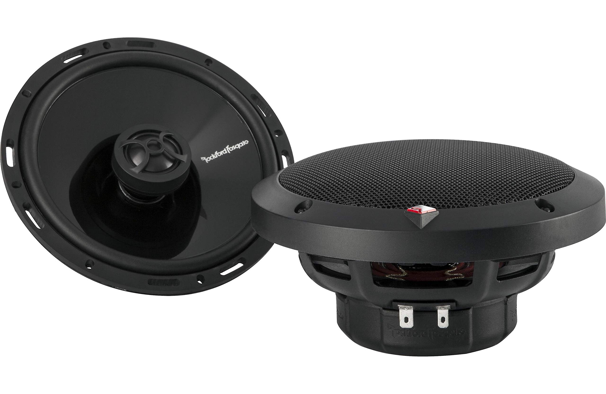 Pair of Rockford Fosgate Punch P1694 6" X 9" 300W 4-Way + P1650 6.5" 220W 2-Way Full Range Coaxial Speakers - 4 Speakers + Gravity Magnet Phone Holder