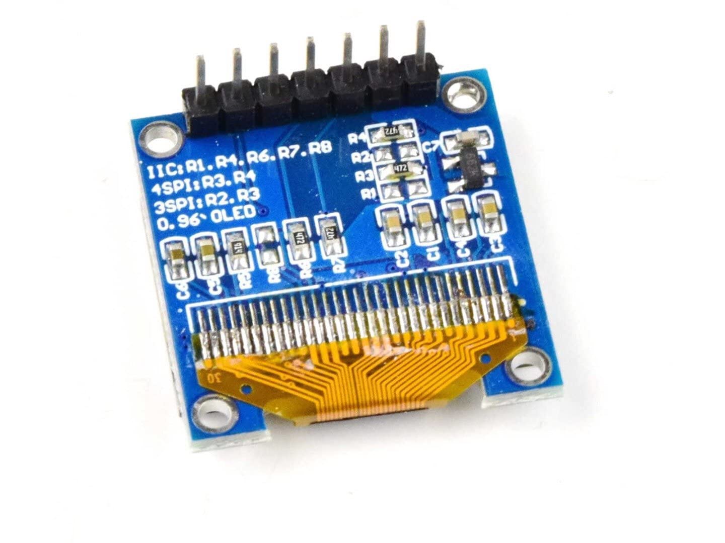 CANADUINO® OLED Display 0.96 inch 128x64 with SPI Interface - 3-5V