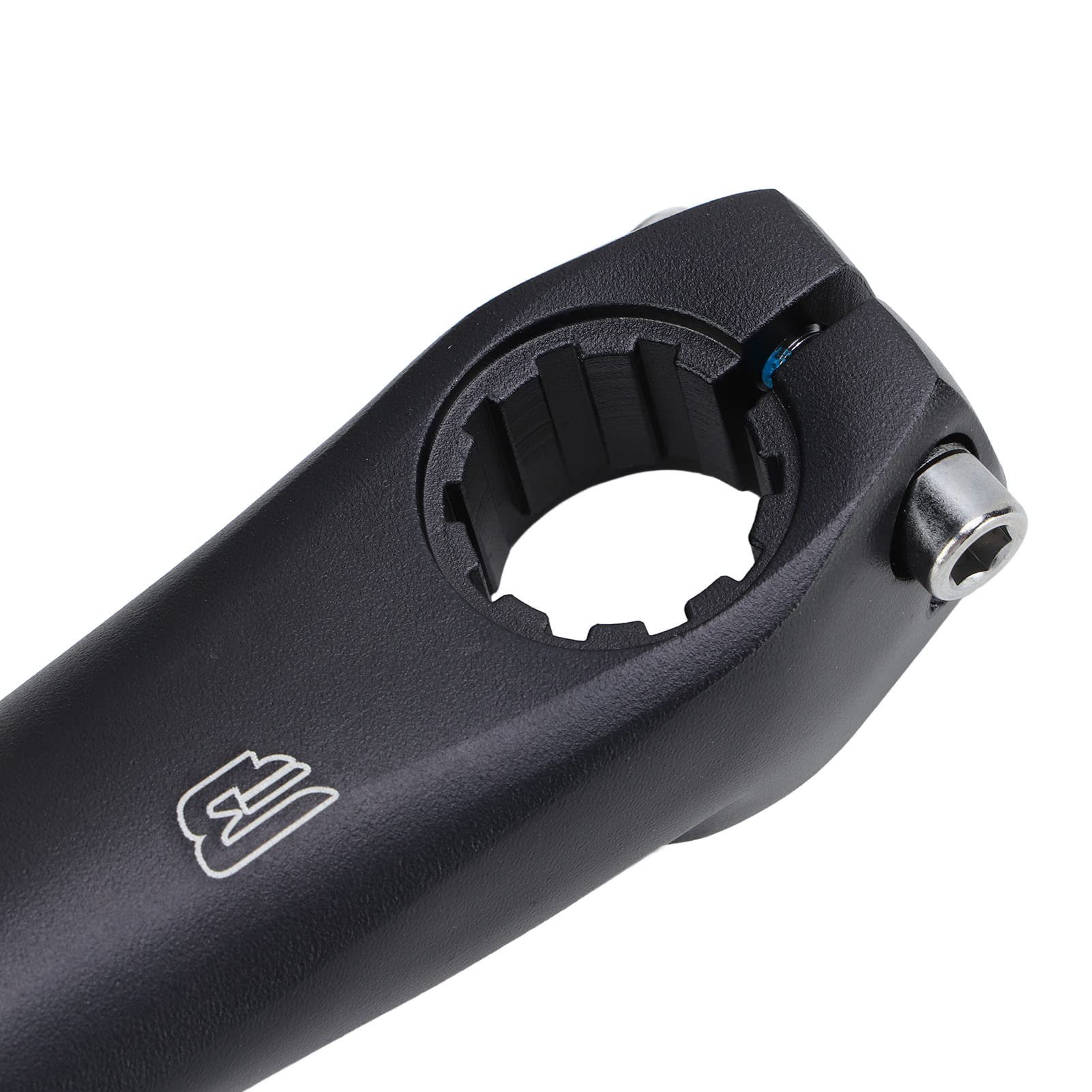 Demeras Hollow Crankset, Shock Resistant Stable High Toughness Black High Strength Bike Crankset High Accuracy for Road Bicycle