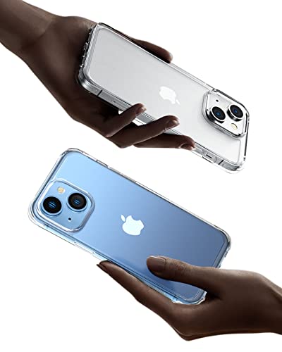 Mkeke Designed for iPhone 14 Plus Case Clear, [Non Yellowing] [Military Grade Protection] Shockproof Slim Case for iPhone 14 Plus 6.7 inch 2022