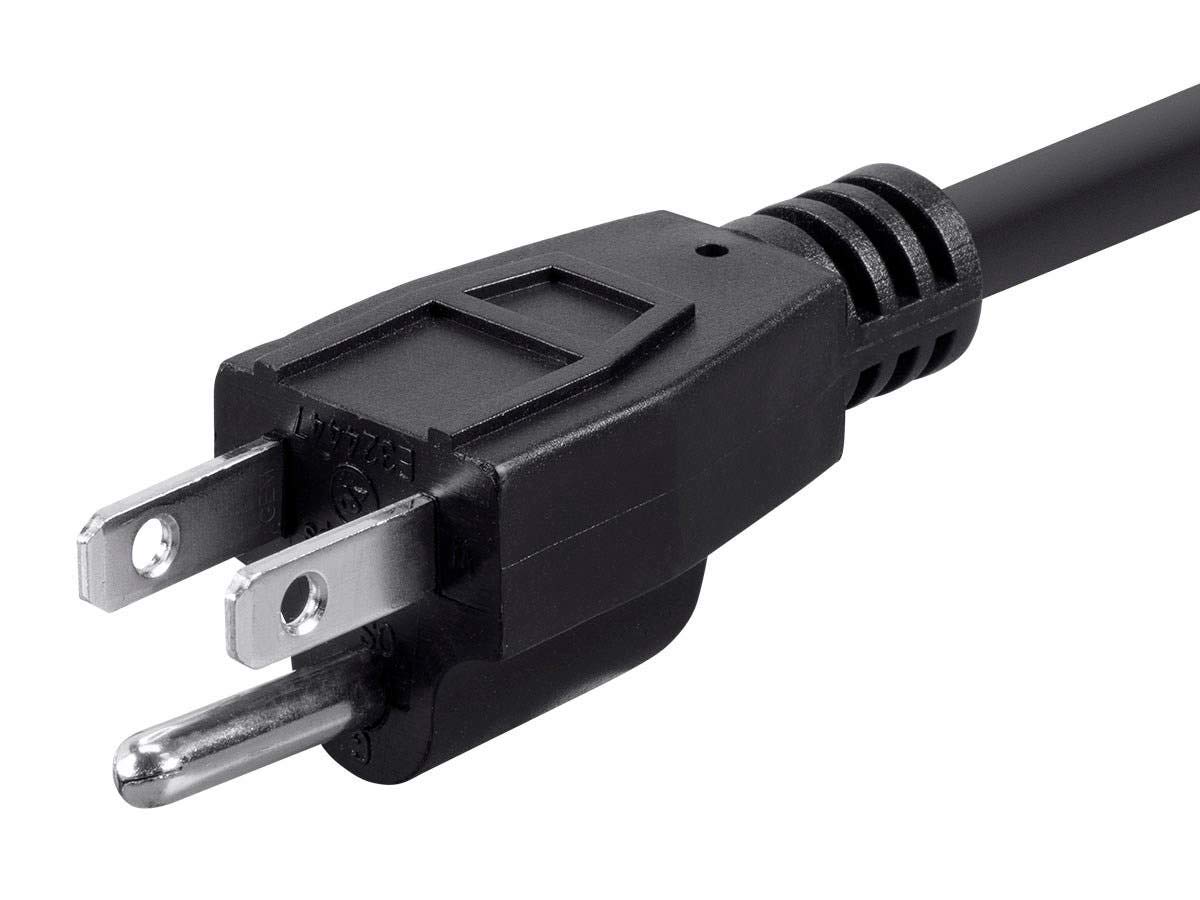 Monoprice NEMA 5-15p to powerCON Connector Cable - 1.5 Feet, 16AWG, With SJT-Rated Jacket - Stage Right Series