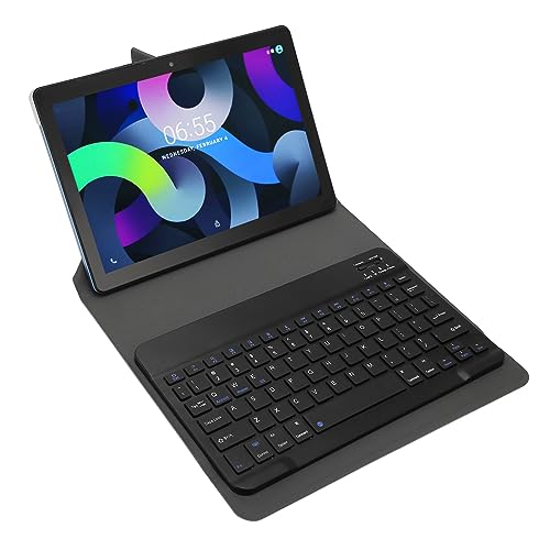DAUZ Tablet, 8MP 13MP 4GB 64GB Business Tablet 10.1 Inch Touchscreen 2 in 1 MT6735 Octa Core CPU for Study for Android 12 (#1)
