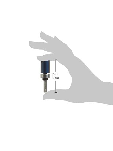 Bosch 85682MC 3/4 In. x 1 In. Carbide-Tipped Double-Flute Top-Bearing Straight Trim Router Bit