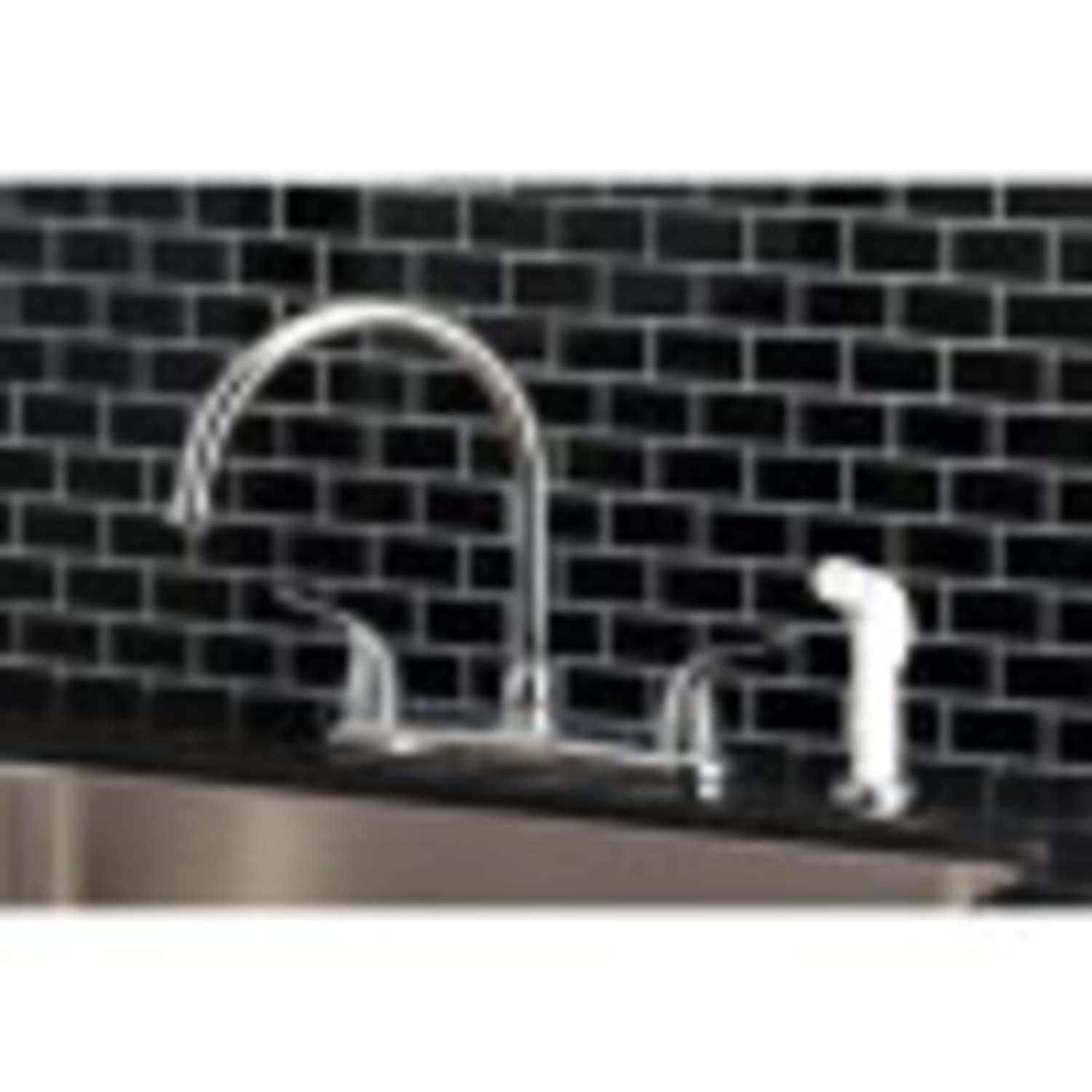 Kingston Brass KB795YL Yosemite 8" Centerset Kitchen Faucet, Oil Rubbed Bronze