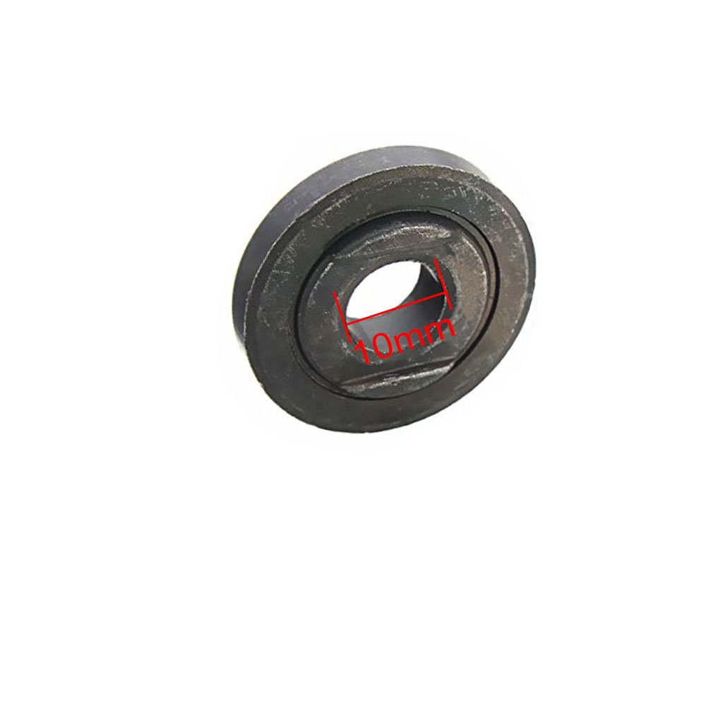LDEXIN 4Pairs 10mm/0.4" Round Clamp Inner Outer Flange Nuts Electrical Angle Grinder Fitting Replacement for Hitachi Angle Grinder