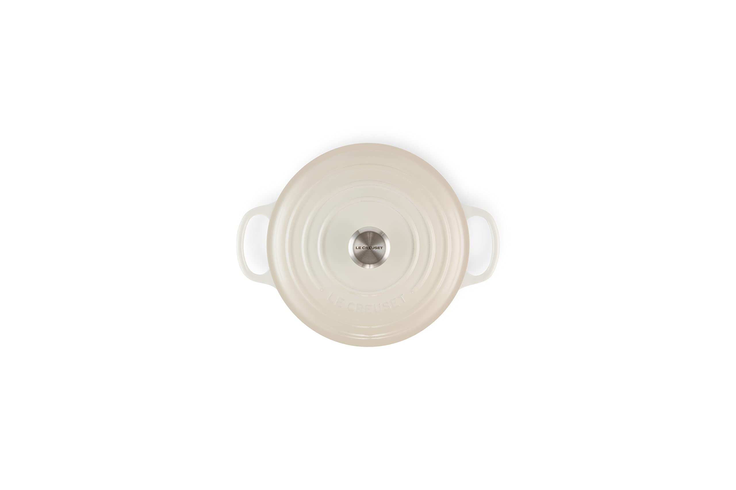 Le Creuset Enameled Cast Iron Signature Round Dutch Oven, 3.5 qt. , Meringue