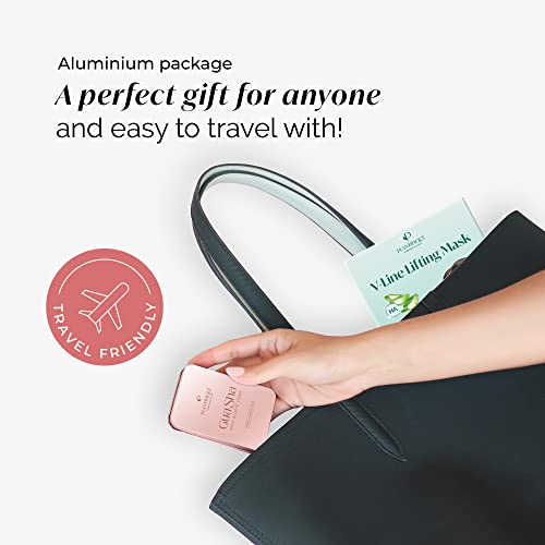 PLANTIFIQUE Gua Sha Rose Quartz Tool for Face Anti Aging Massage Tool - GuaSha Tool for Face - Facial Skin Care Products - Face Massager for Your Skincare Routine