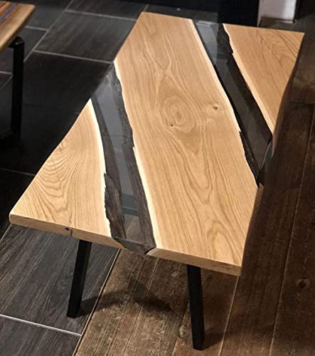 Epoxy Table, Live Edge Wooden Table, Epoxy Resin River Table, Natural Wood,Dining Table, Natural Epoxy Table, Resin Table