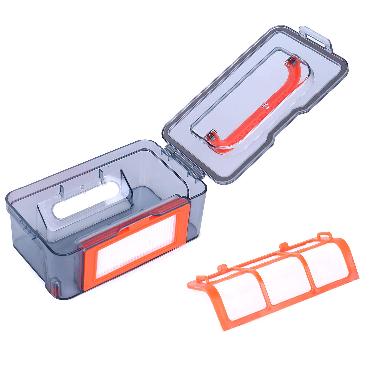 Coredy Replacement Robot Vacuum Dustbin Kit for R300/R380 Robotic Vacuum Cleaner, 1pcs