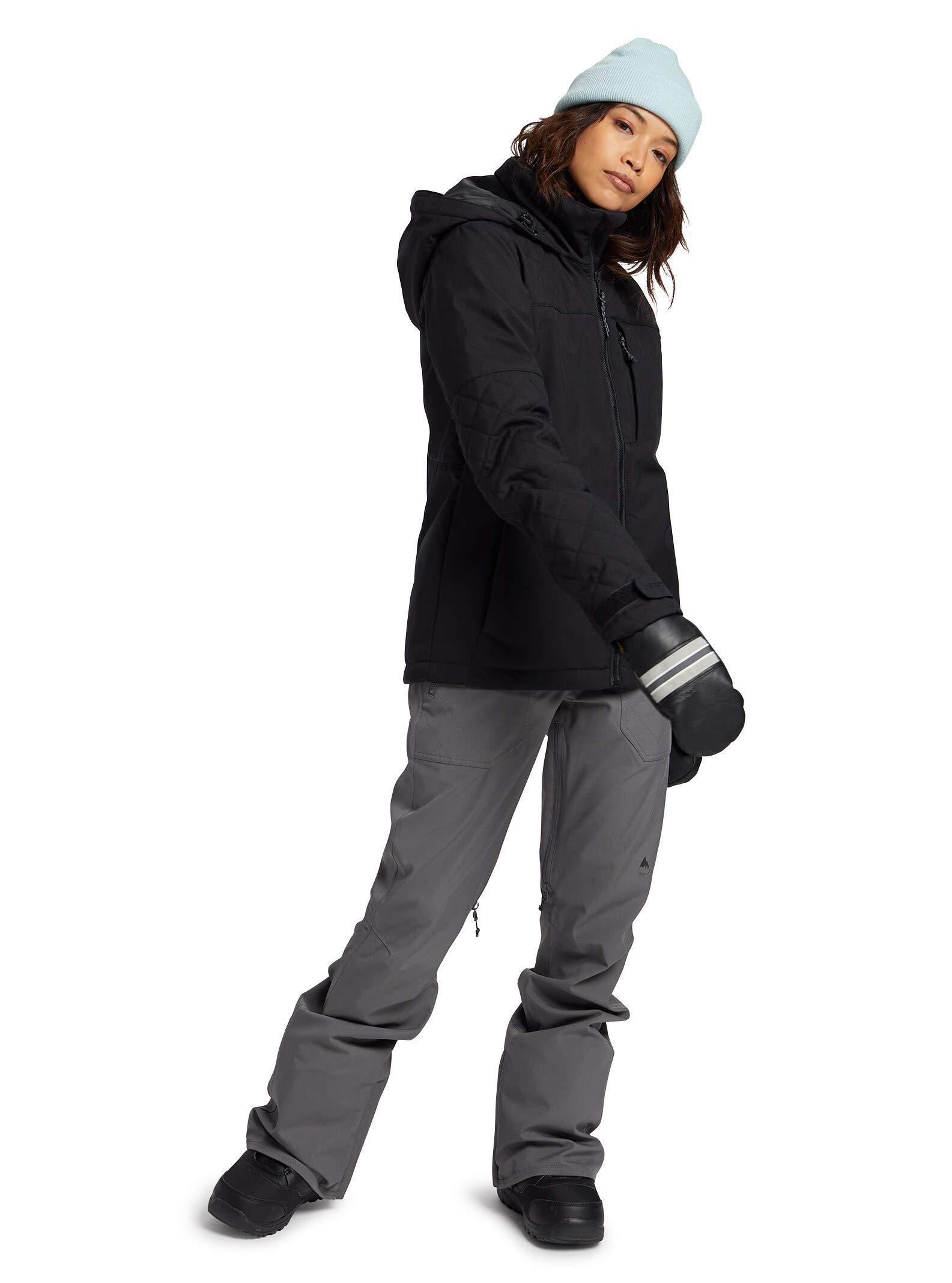 Burton Womens Tulum Stretch Jacket, True Black, X-Small