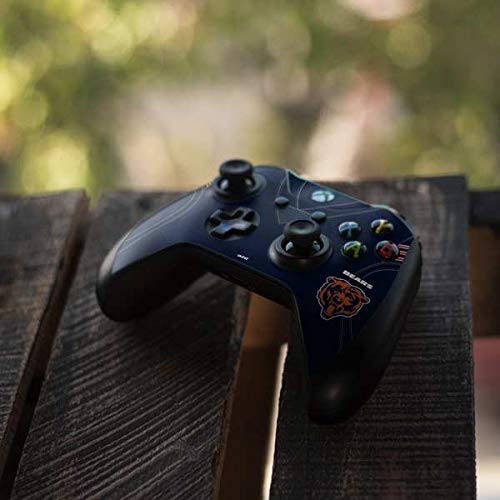 Skinit Decal Gaming Skin Compatible with Xbox One S Controller - Officially Licensed NFL Chicago Bears Team Jersey Design