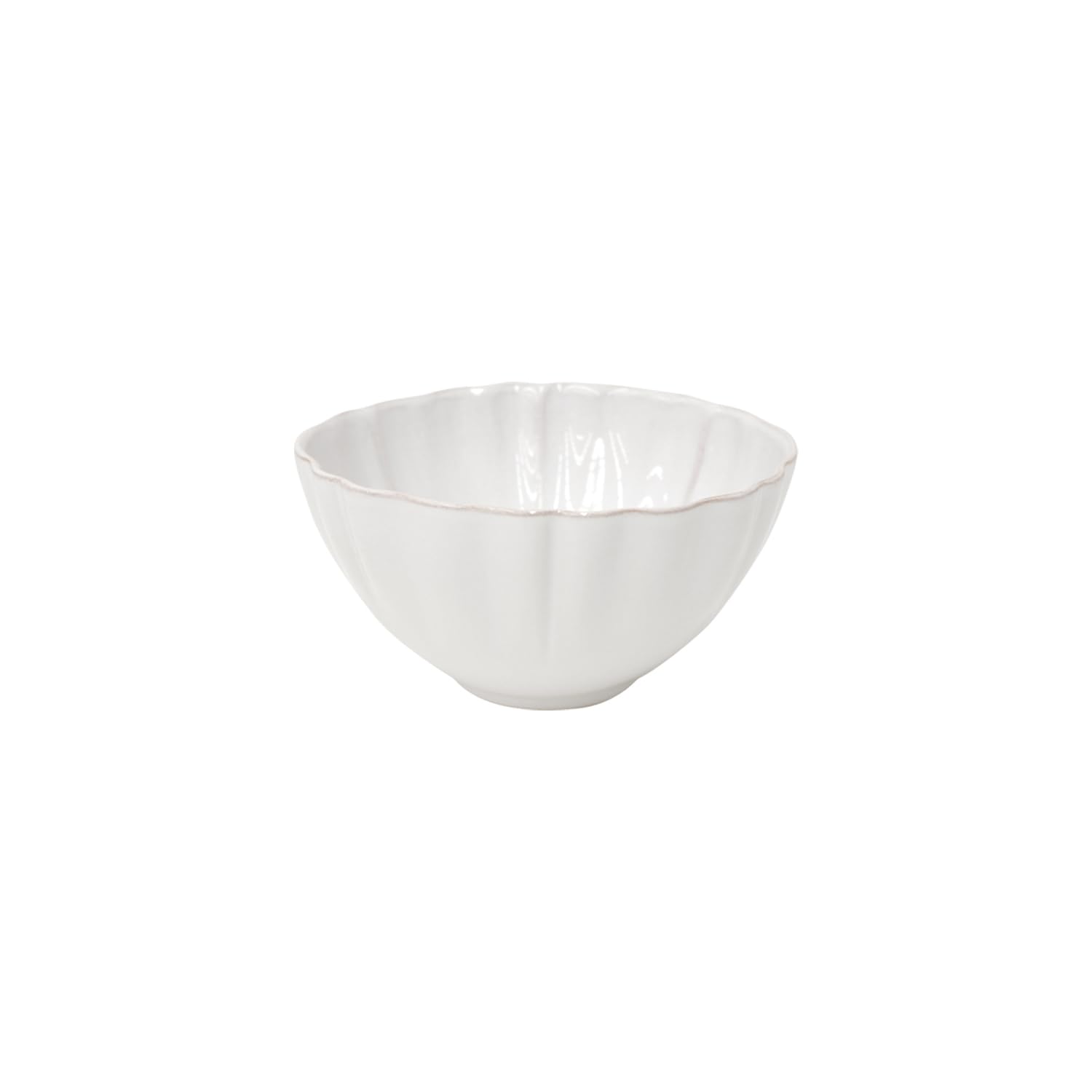 Costa Nova Ceramic Stoneware 26 oz. Soup & Cereal Bowl - Alentejo Collection, White | Microwave & Dishwasher Safe Dinnerware | Food Safe Glazing | Restaurant Quality Tableware