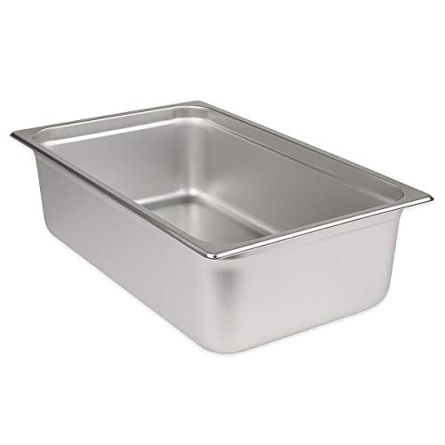 Update International 4" Quarter-Size Anti-Jam Steam Table Pan
