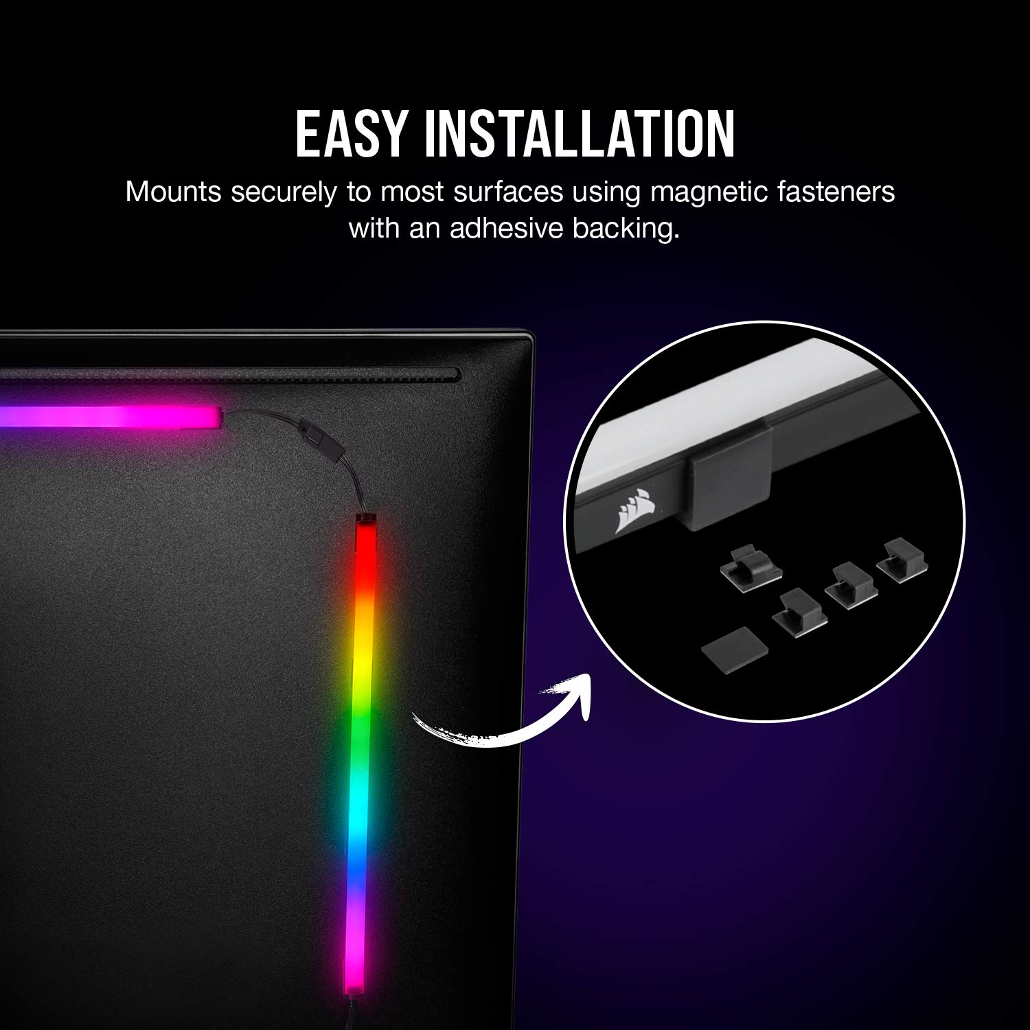 Corsair iCUE LS100 LED Smart Lighting Strip Starter Kit
