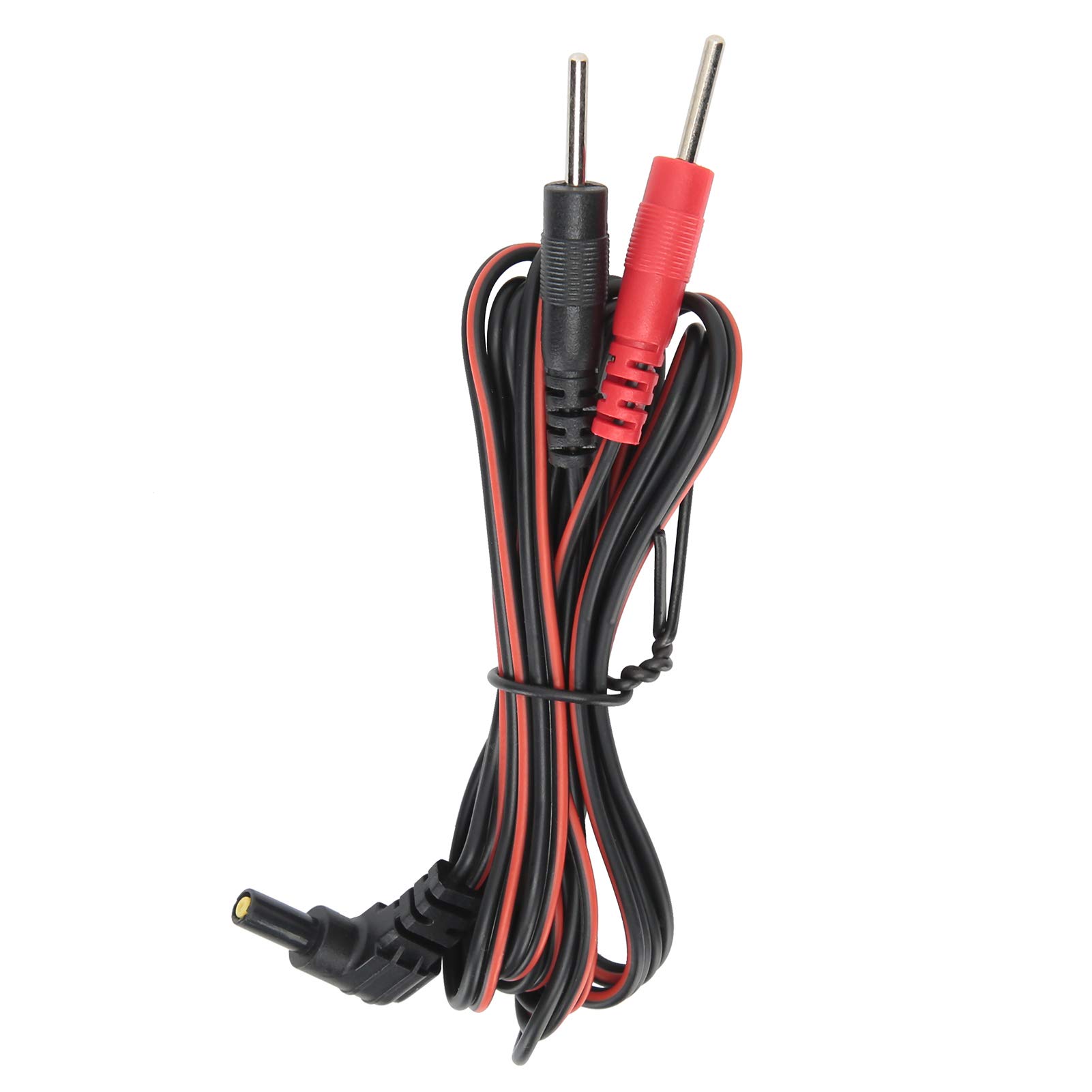 Electrodes for Tens Unit,Tens Unit Replacement Wires,10pcs / Bag 2.35mm 1.2m 2‑in‑1 Pin Type Electrode Lead Wires Cable for TENS Unit Physiotherapy Machine