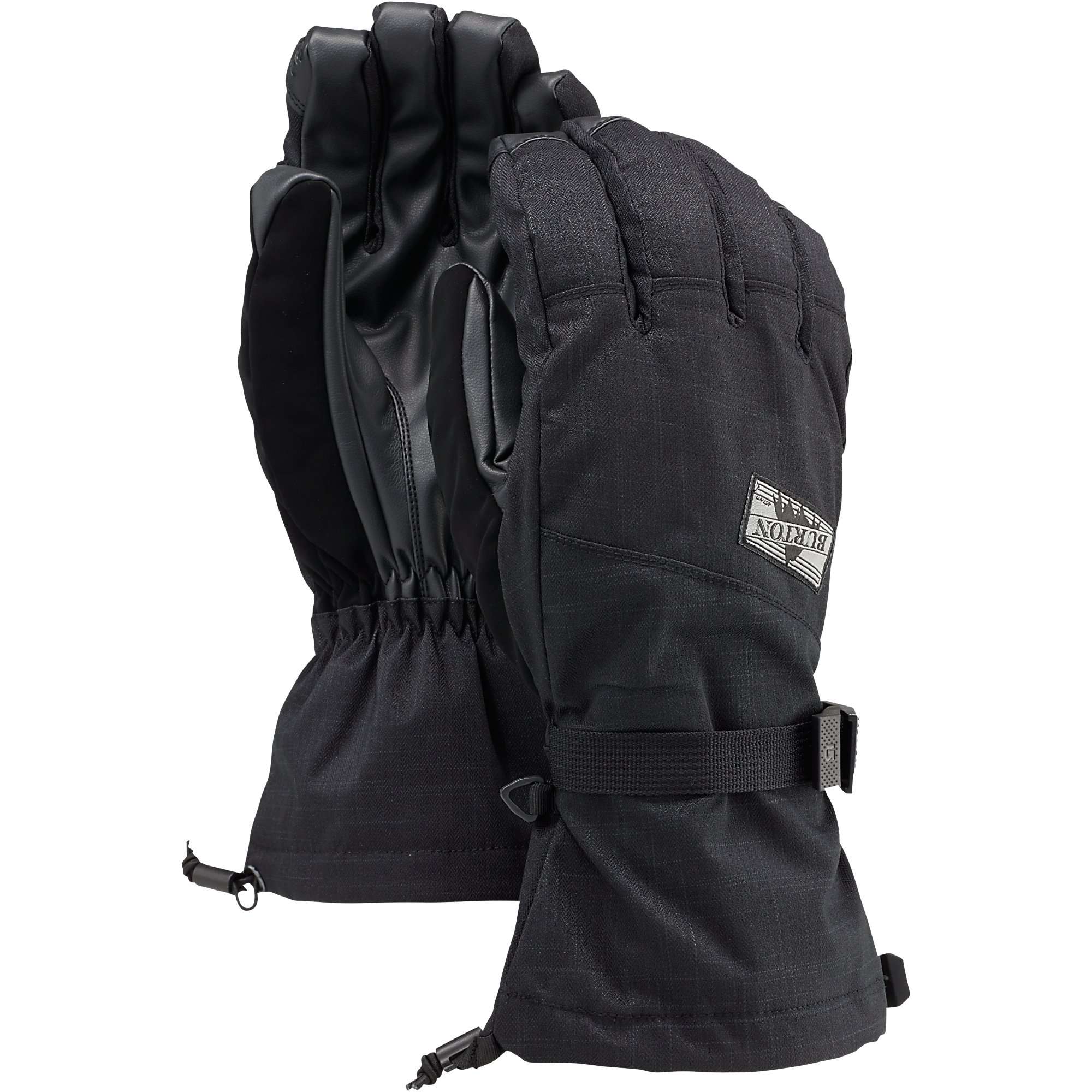 Burton Mens Approach Glove, True Black, Small