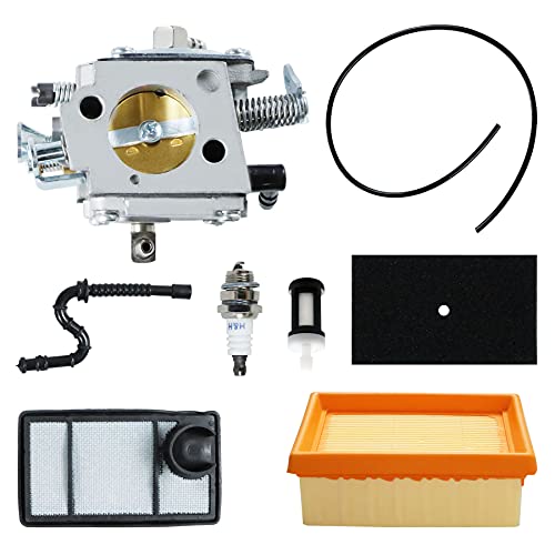 Dibanyou TS400 Carburetor with Air Filter Tune Up Kit for TS 400 Concrete Cut-Off Saw HS-274E 4223-120-0600
