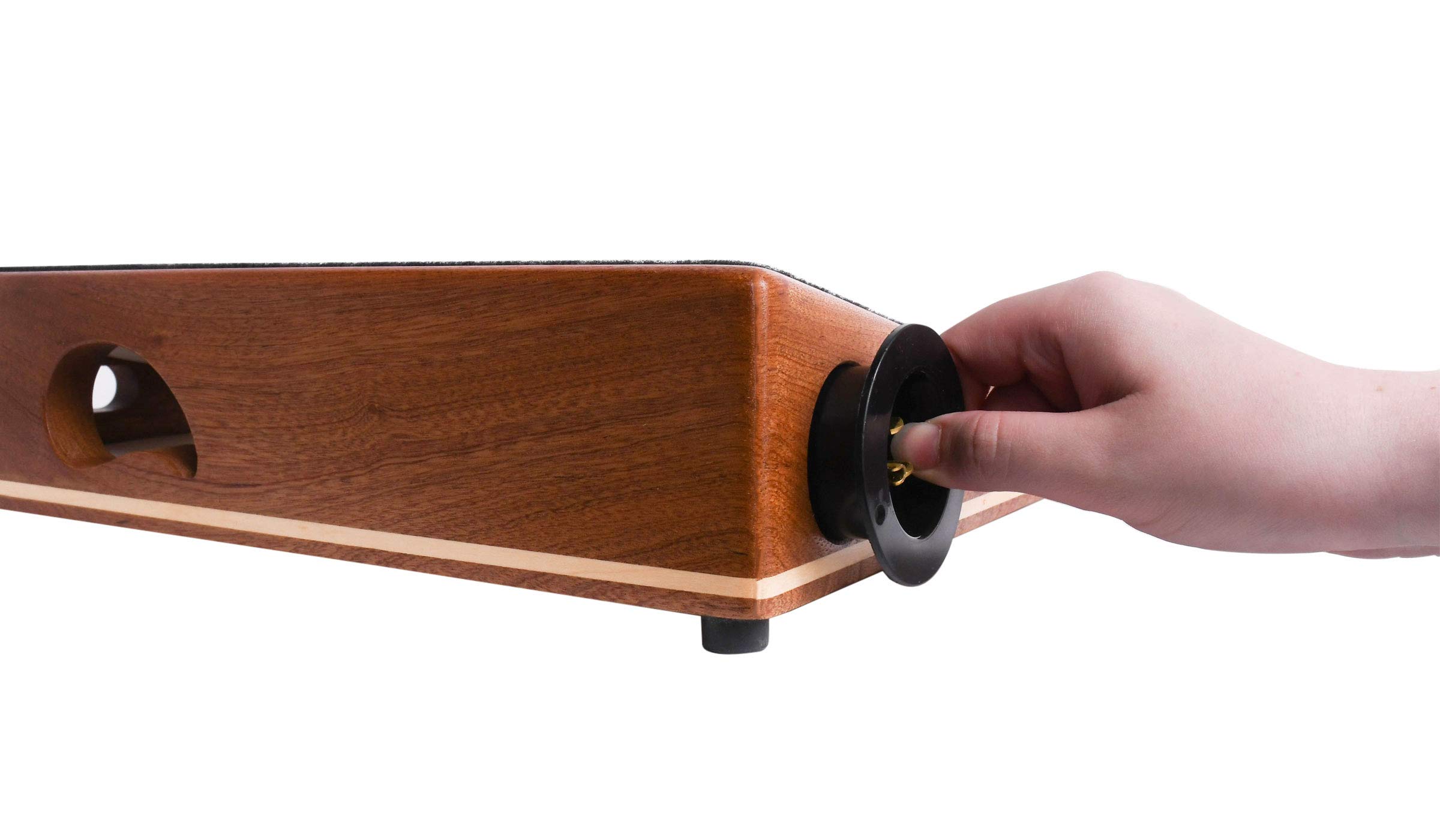 Ruach Foxy Lady 3 Large Hardwood Pedalboard for Guitar Effects Pedals (Gen 3)