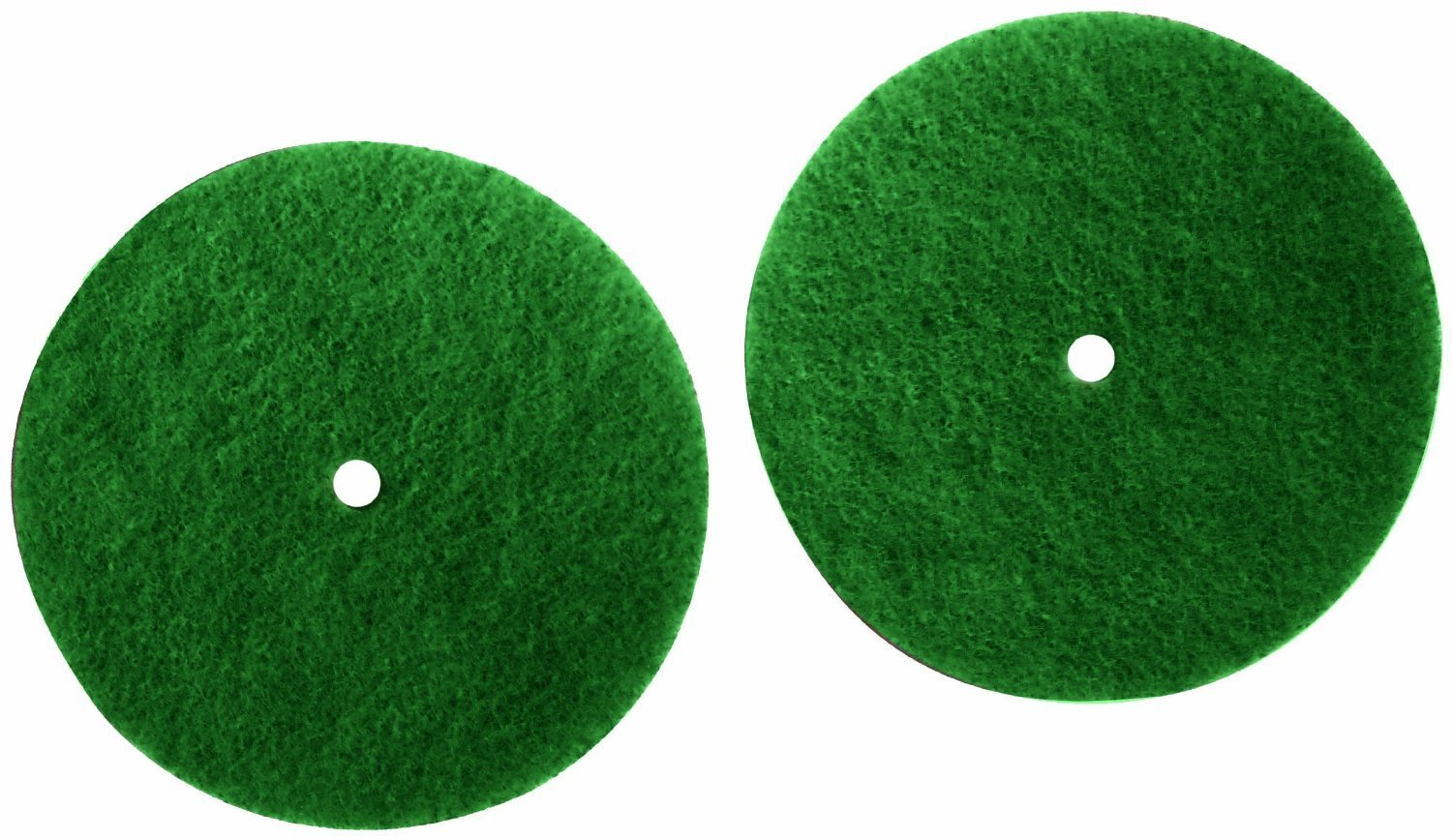Koblenz Green Scrubbing Pads { 2 Pads and 2 Retainers } Part # 45-0104-5, Kenmore 53871