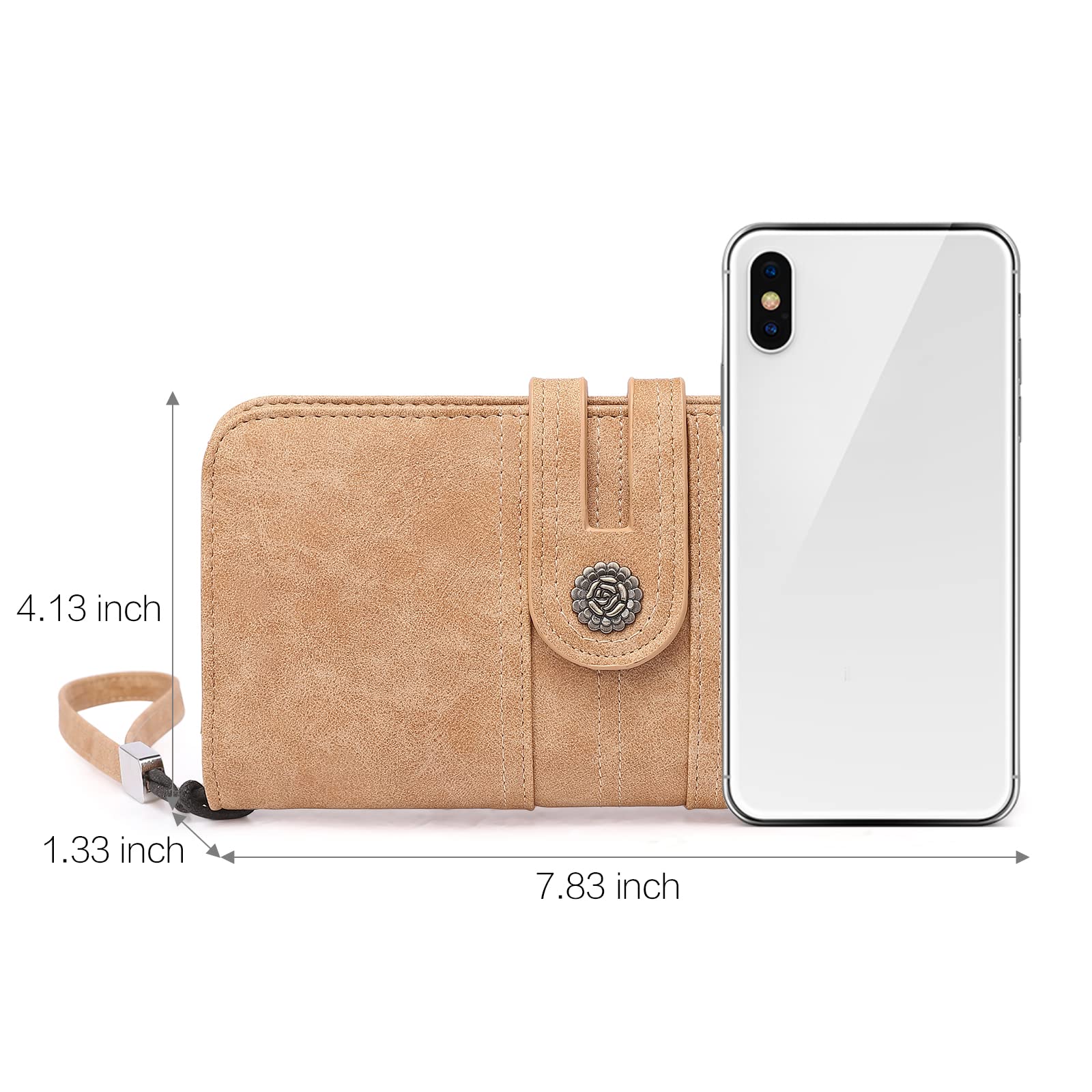 CLUCI Women Backpack Purse Bundles with Women Wallet