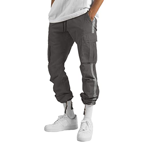 bwdbhd Men's Outdoor Tactical Pants Lightweight Work Pants Military Combat Cargo Pants with 9 Pockets Cargo Pants for Men Black zyoptiop -_