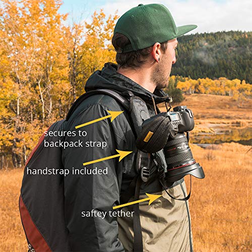 Cotton Carrier 288GREY CCS G3 Strap Shot for One Camera - Grey