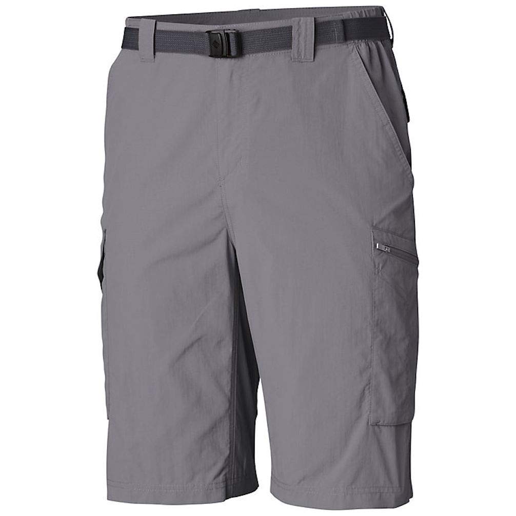 Columbia Mens Kestrel Trail Omni-Wick UPF 50 Shorts (30/Ins 10", Light grey)