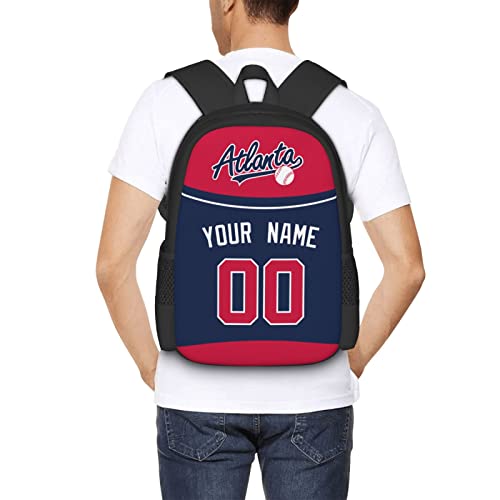 INAOO Backpack Atlanta Personalized Bags for Men Women Gifts