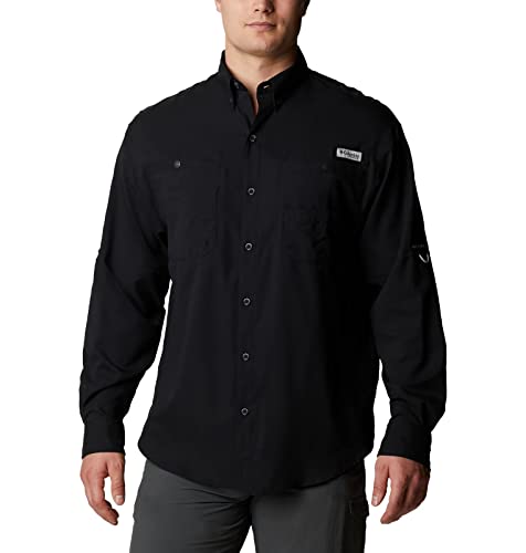 Columbia Sportswear Long Sleeve Tamiami II Shirt BLACK Lg