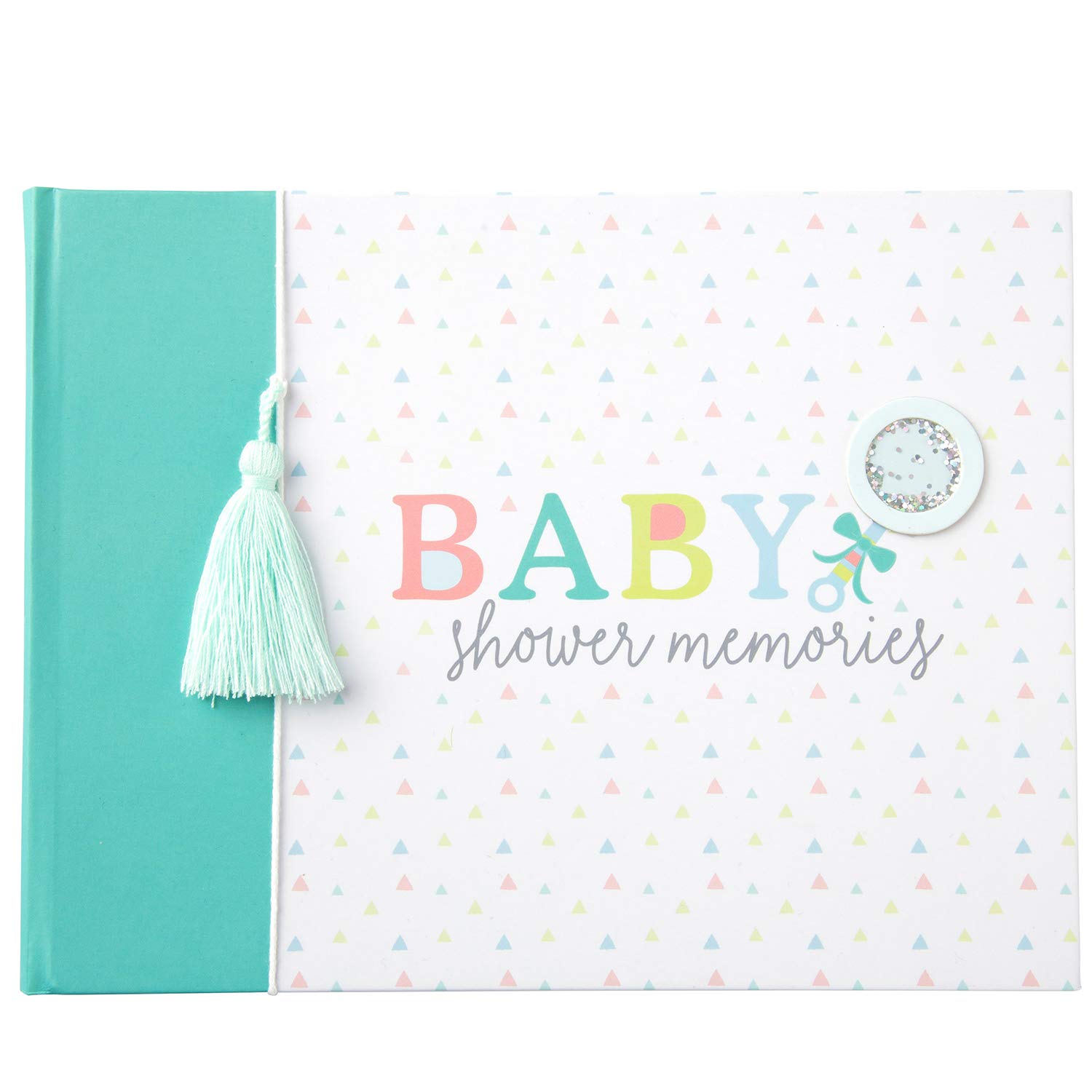 C.R. Gibson ''Baby Shower Memories'' Baby Keepsake Memory Book, 36 Pages, 9'' x 6.8''
