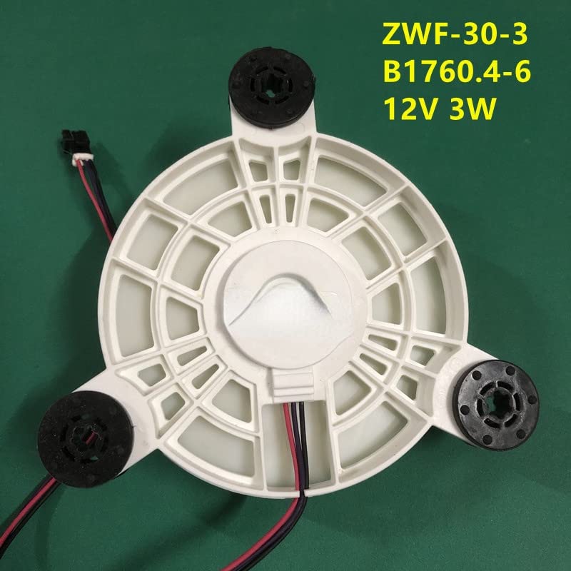 DC12V 3W 1870RPM Refrigerator Refrigerating and Freezing Fan ZWF-30-3 for Meiling Refrigerator Fan Motor Accessories - (Speed(RPM): DC12V 3W)