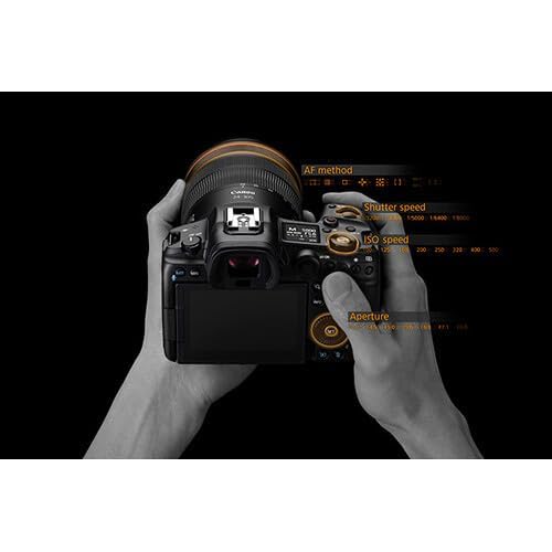 Canon EOS R5 Mirrorless Digital Camera Bundle with BG-R10 Battery Grip and Advanced Accessories | (4147C002 + 4365C001) | Canon eos r5