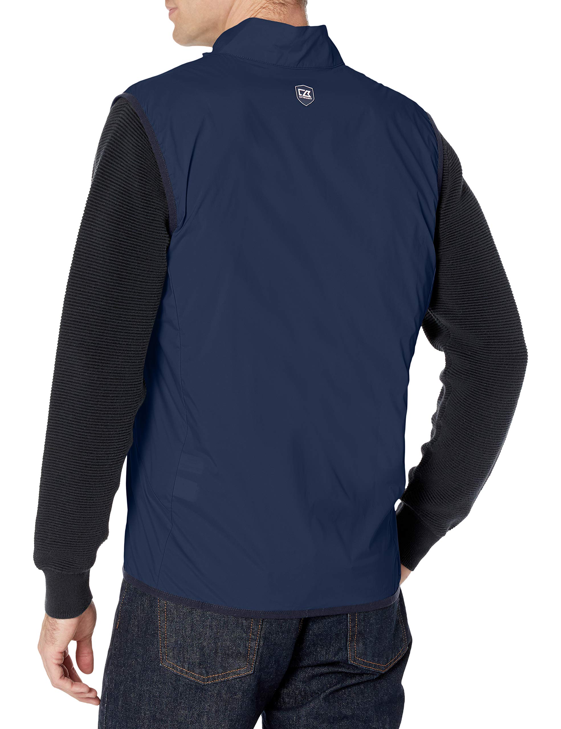 Cutter & Buck mens Men's Breaker Sport Vest Jacket, Liberty Navy, Large US