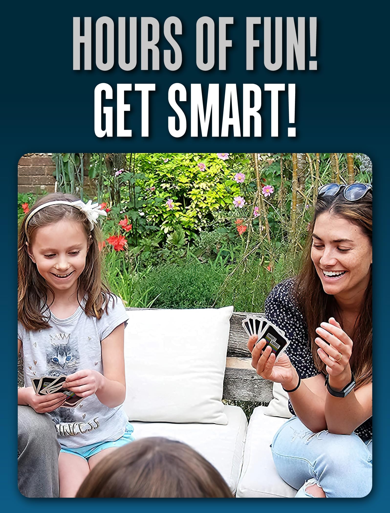 Smart Cards Countries, 7-Games-in-1 (Trumps, Pairs, Guess Who, Happy Families, Rummy, and More)