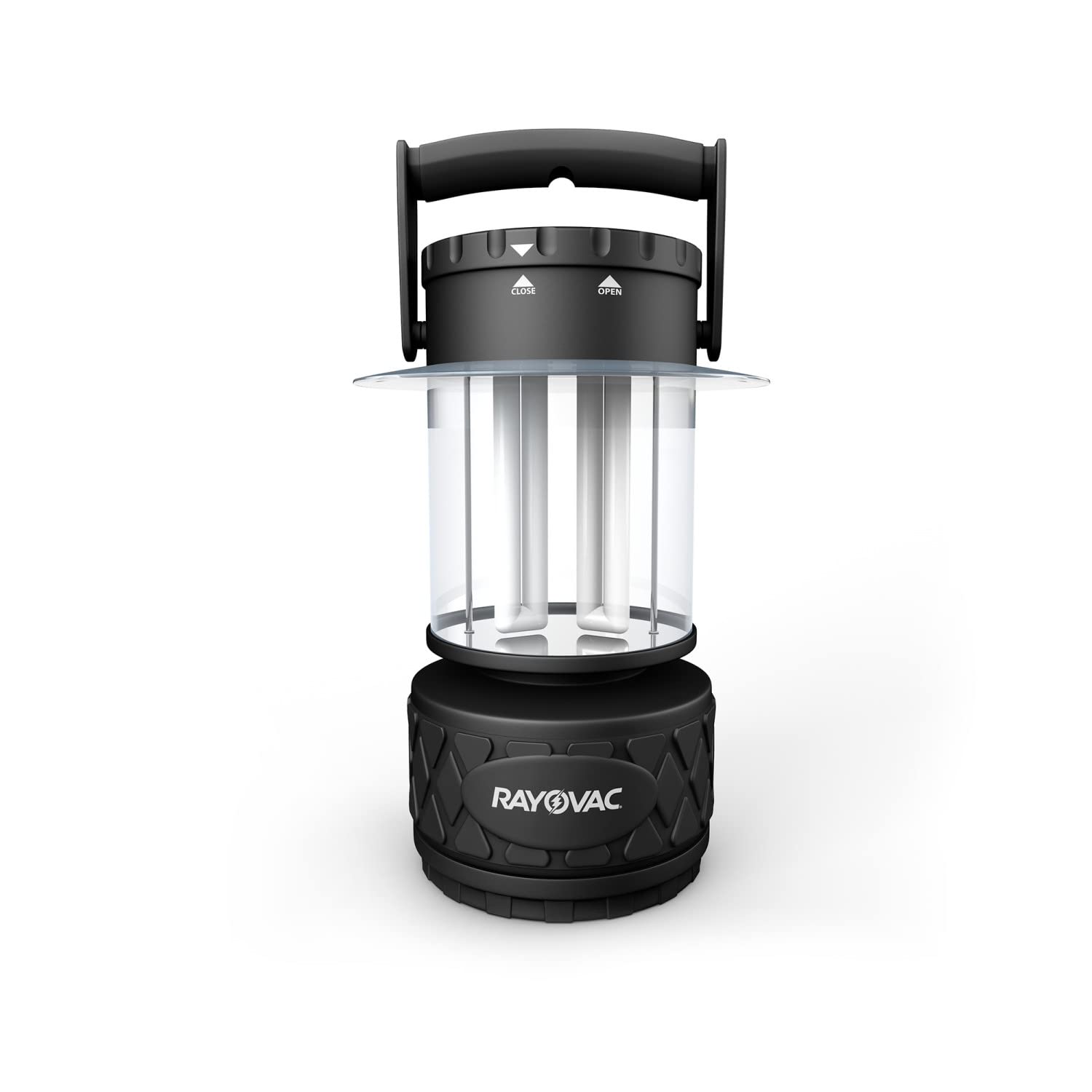 Rayovac Sportsman LED Camping Lantern, Battery Powered Lantern, Water Resistant Hurricane Supplies and Emergency Light, Pack of 1