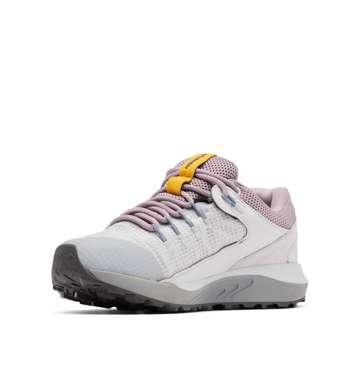 Columbia Women's Trailstorm Waterproof, Grey Ice/Shale Mauve, 8.5