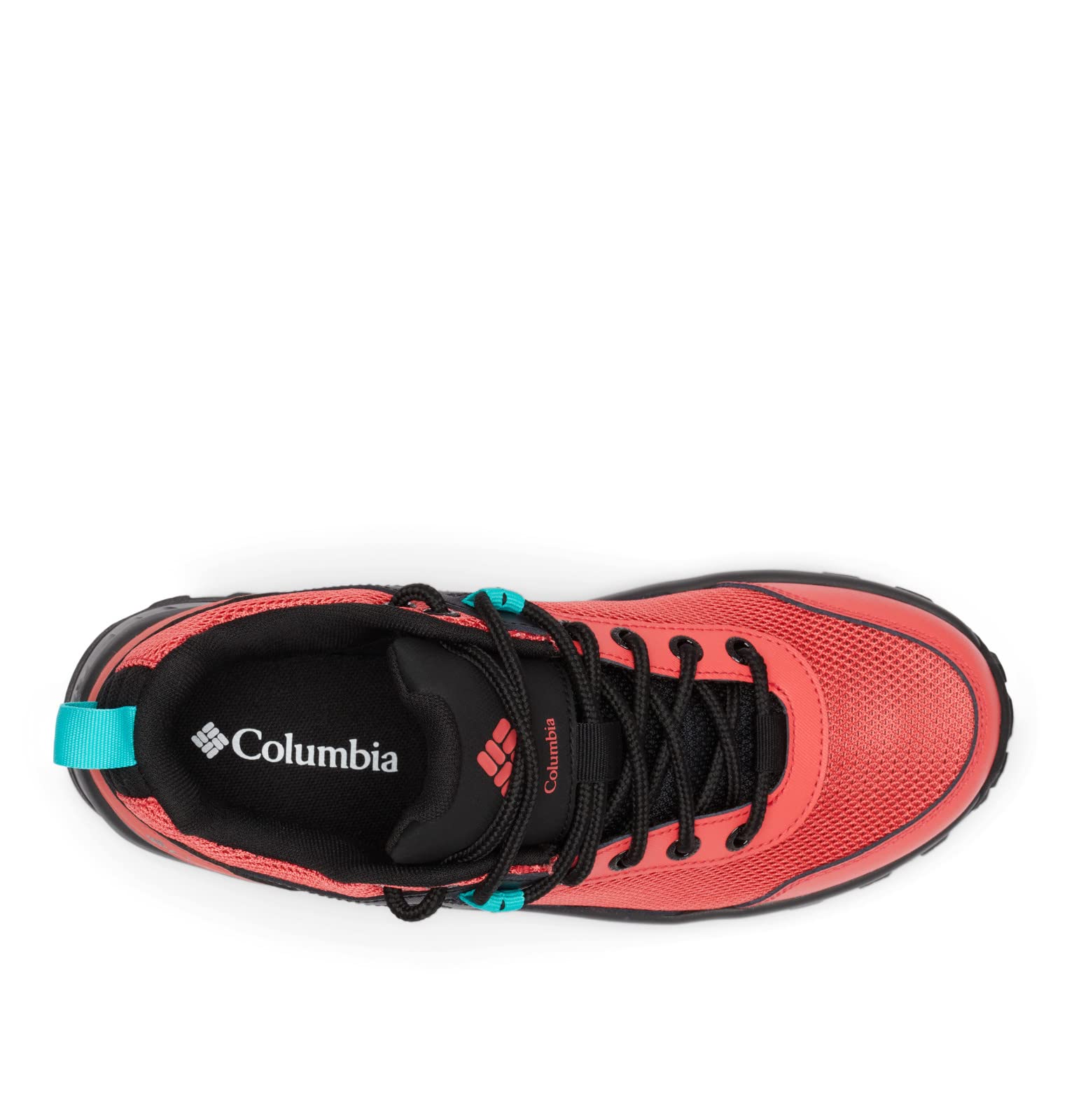 Columbia Women's Trailstorm Ascend Waterproof, Red Coral/Bright Aqua, 7.5