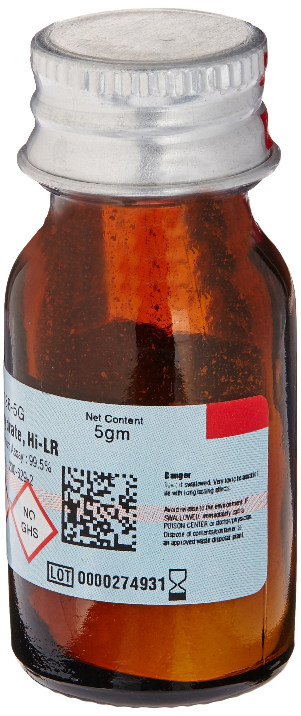 HiMedia GRM1138-5G 1,10-Phenanthroline Monohydrate, Extra Pure, 5 g