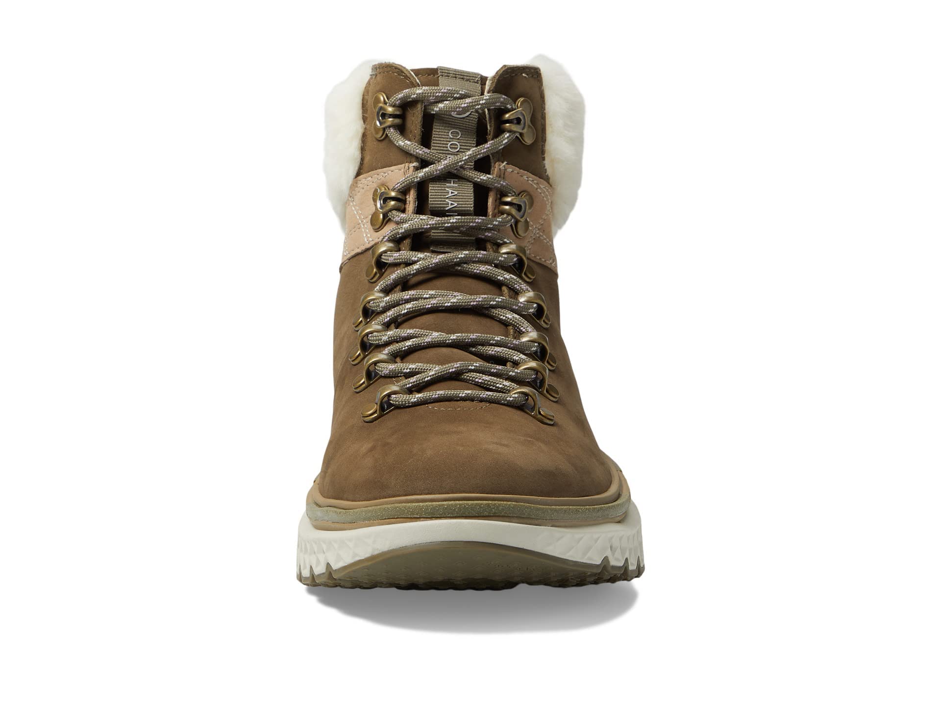 Cole Haan 5.Zerogrand Explore Hiker Waterproof Dune/Stone Gray 6 B (M)