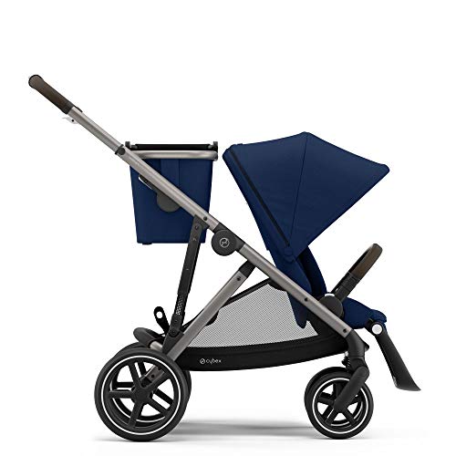 Cybex Gazelle S Stroller Modular Double Stroller for Infant and Toddler Includes Detachable Shopping Basket Over 20+ Configurations Folds Flat for Easy Storage